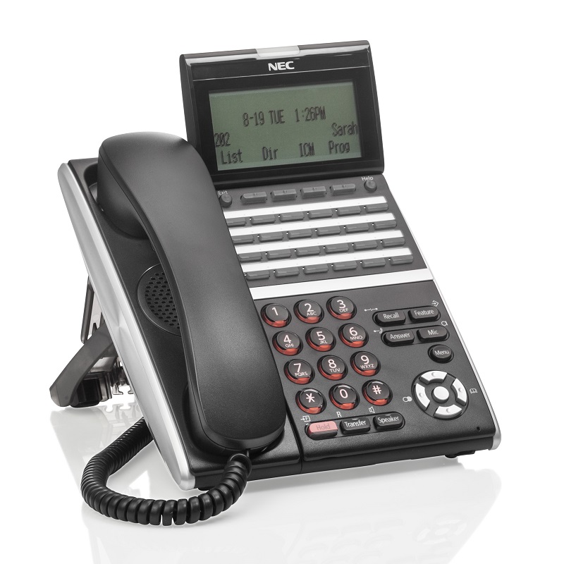 System phones: NEC DT830 ITZ-24D